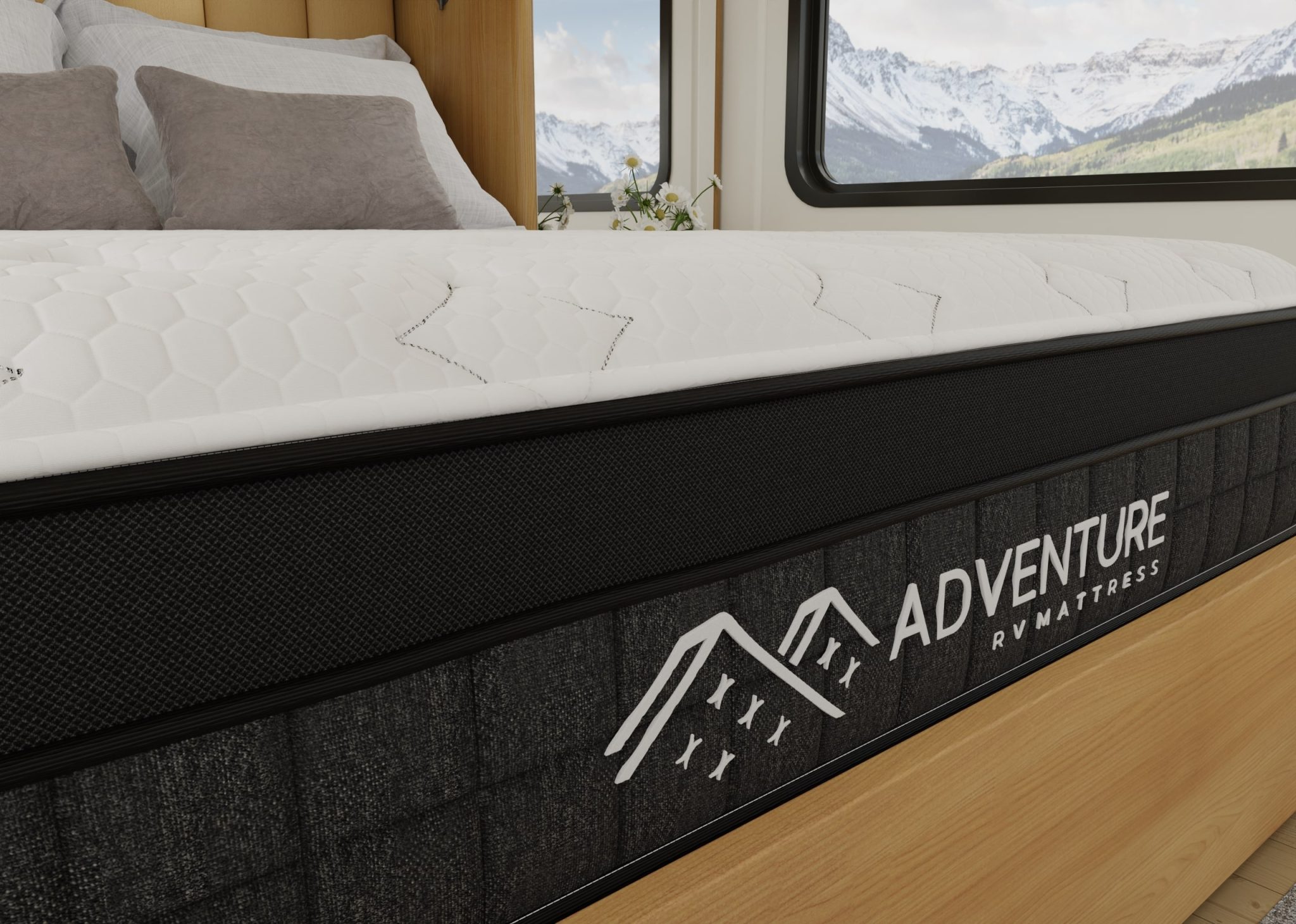 72” x 75” RV Short King Mattress | USA Made & Free Shipping